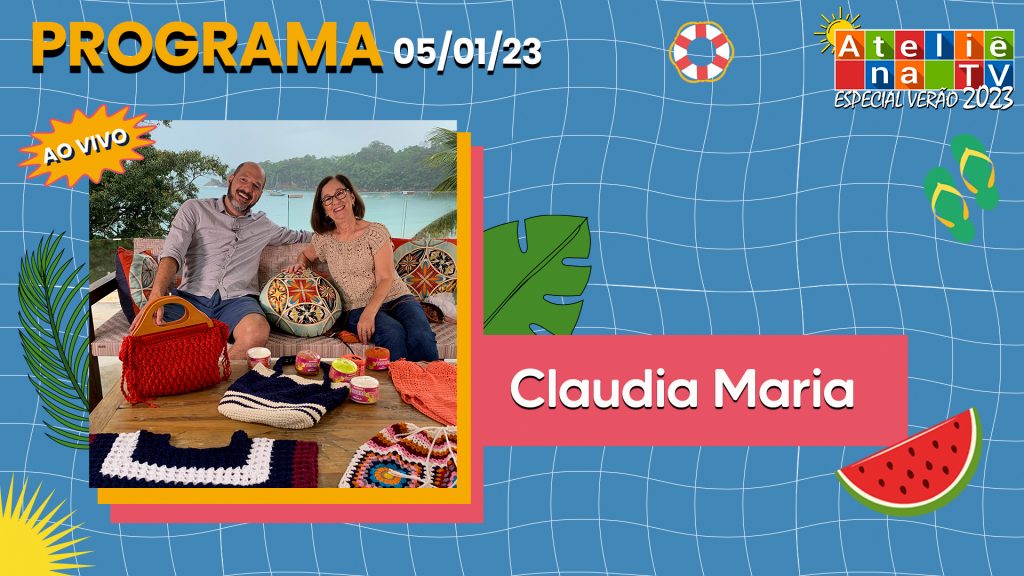 Claudia Maria – Ateliê na TV
