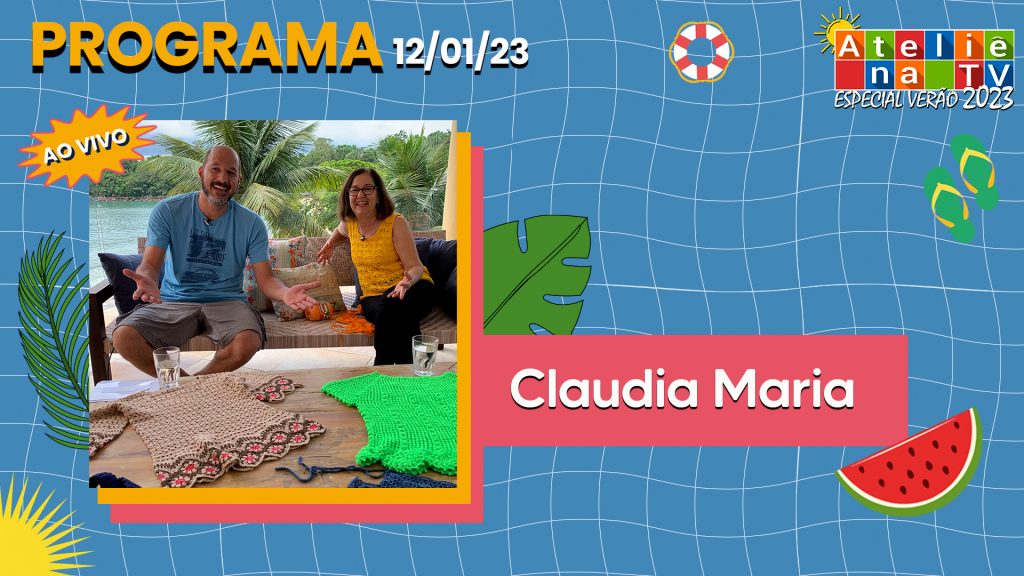 Claudia Maria – Ateliê na TV